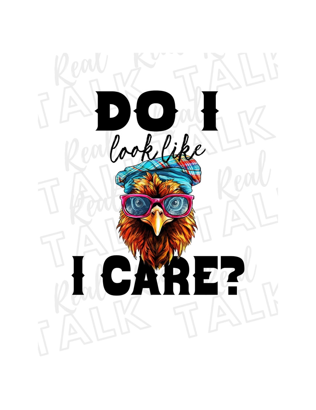Do It Look Like I Care PNG File| Sublimation Animal Funny| Western ...