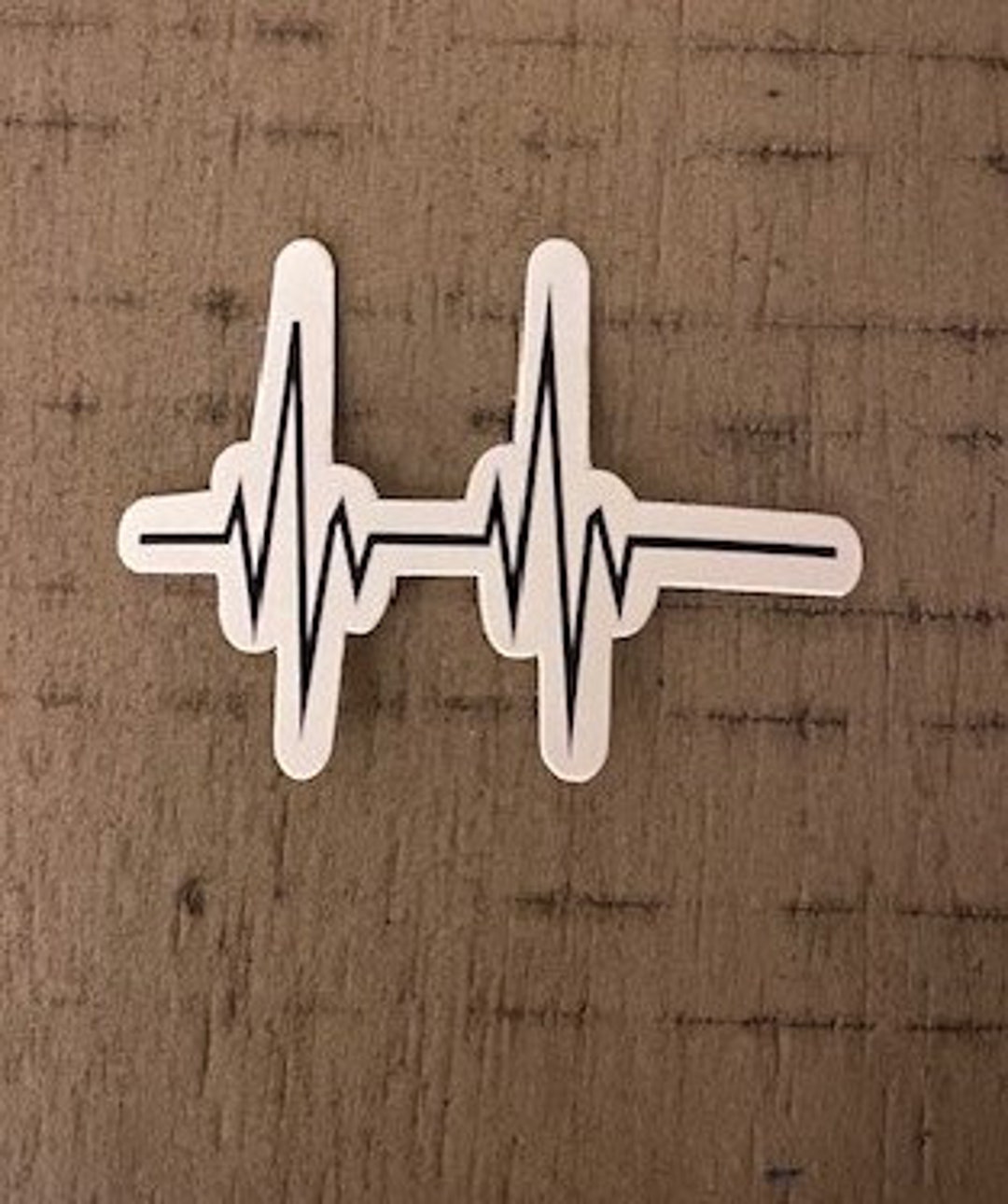 Heart Beat Sticker|nurses Decals for Desk, Laptop, Water Bottle, Any ...