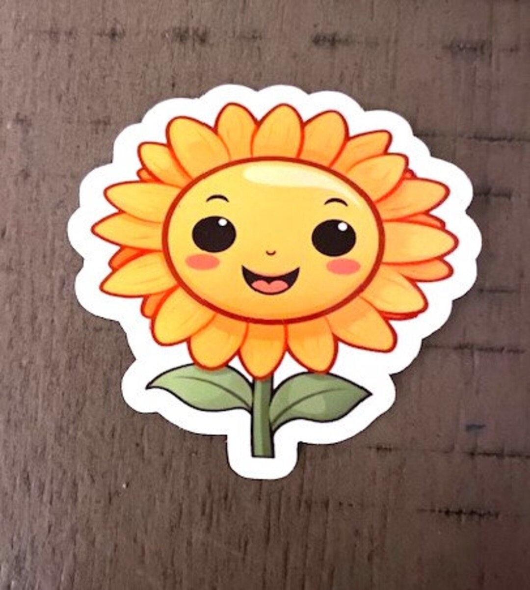 Sunflower Sticker|funny Stickers|decals for Laptop, Water Bottle, Boos ...