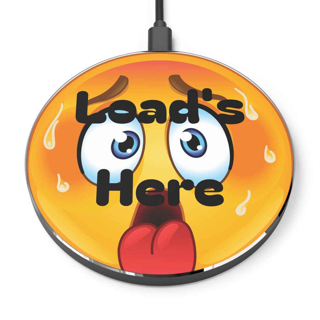 Funny Adult Wireless Charger, Cute Charging Pad, Hilarious Phone ...