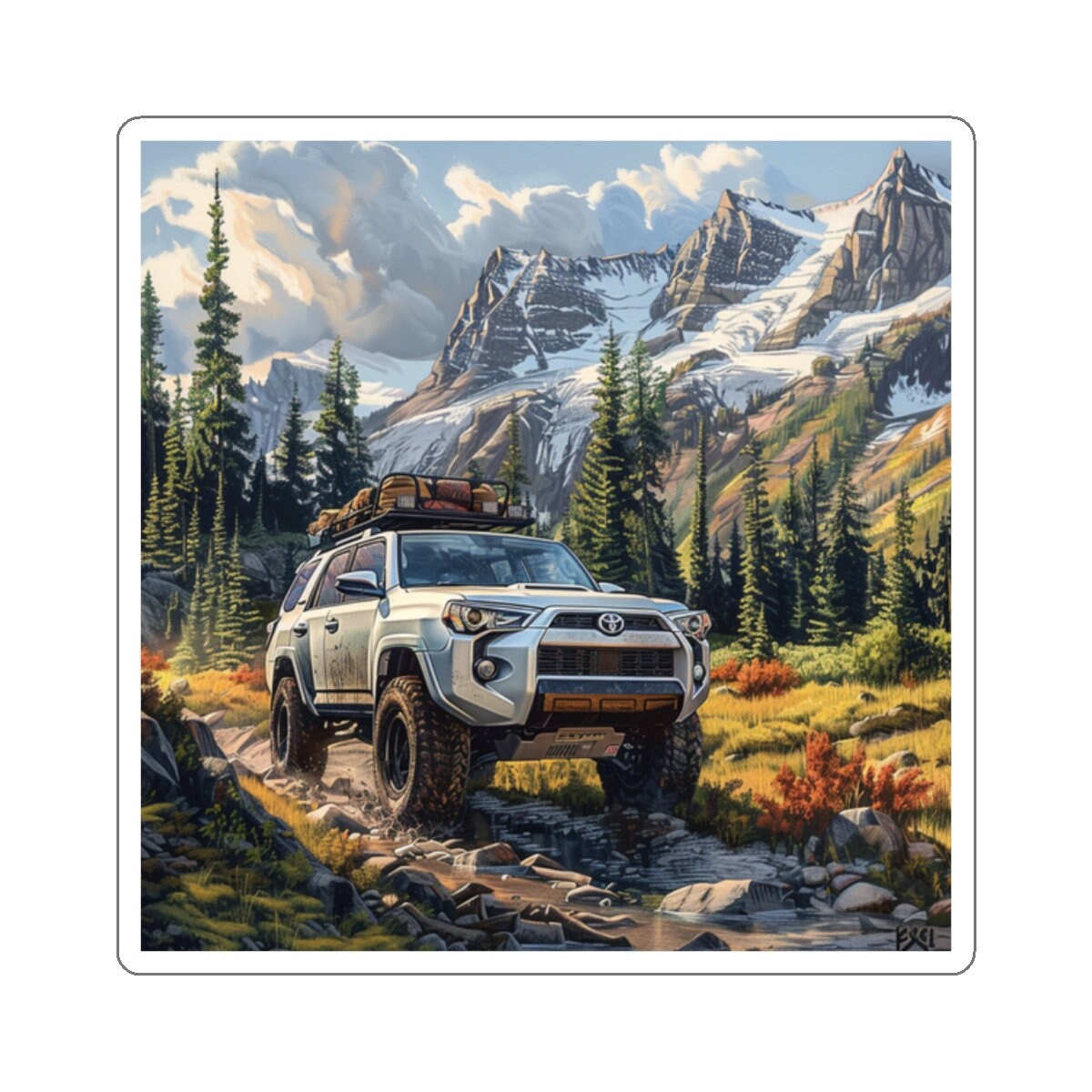 Overlanding, 4runner, Toyota, Popular Right Now, Wall Art, Gift ...