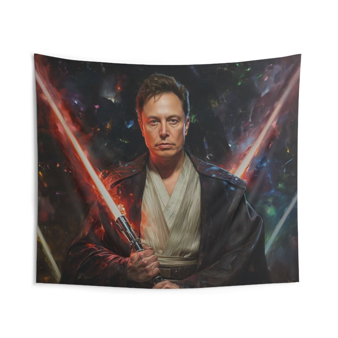 Dark Jedi Elon Musk Popular Right Now, Gift for Him, Gift for Her ...