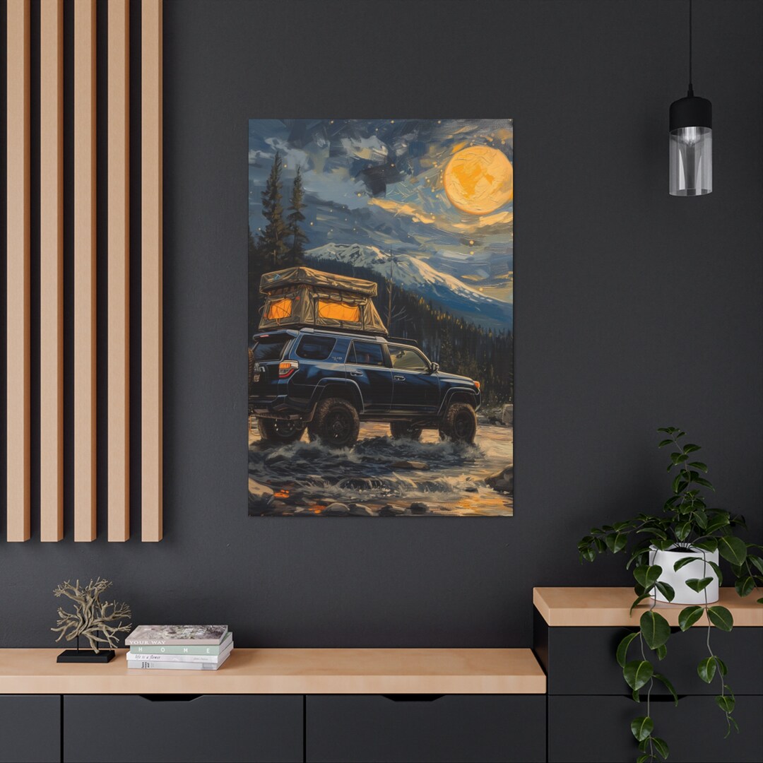 4runner Starry Night Canvas Popular Right Now, Gift for Him, Gift for ...