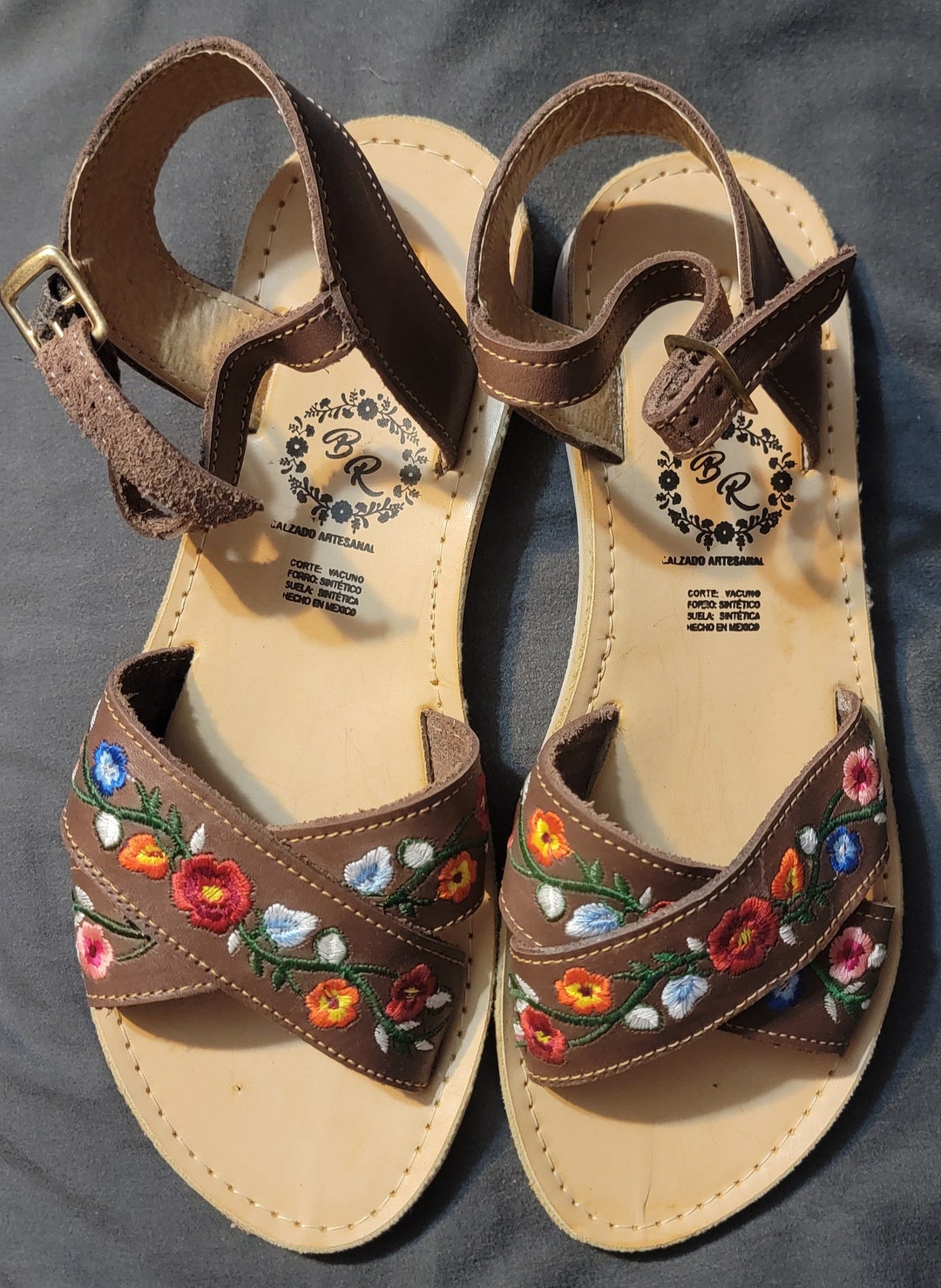 Colorful Mexican Huaraches - Etsy