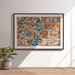 Austin Wall Art Map | Austin Landmark Print | Austin Poster| Texas Wall ...