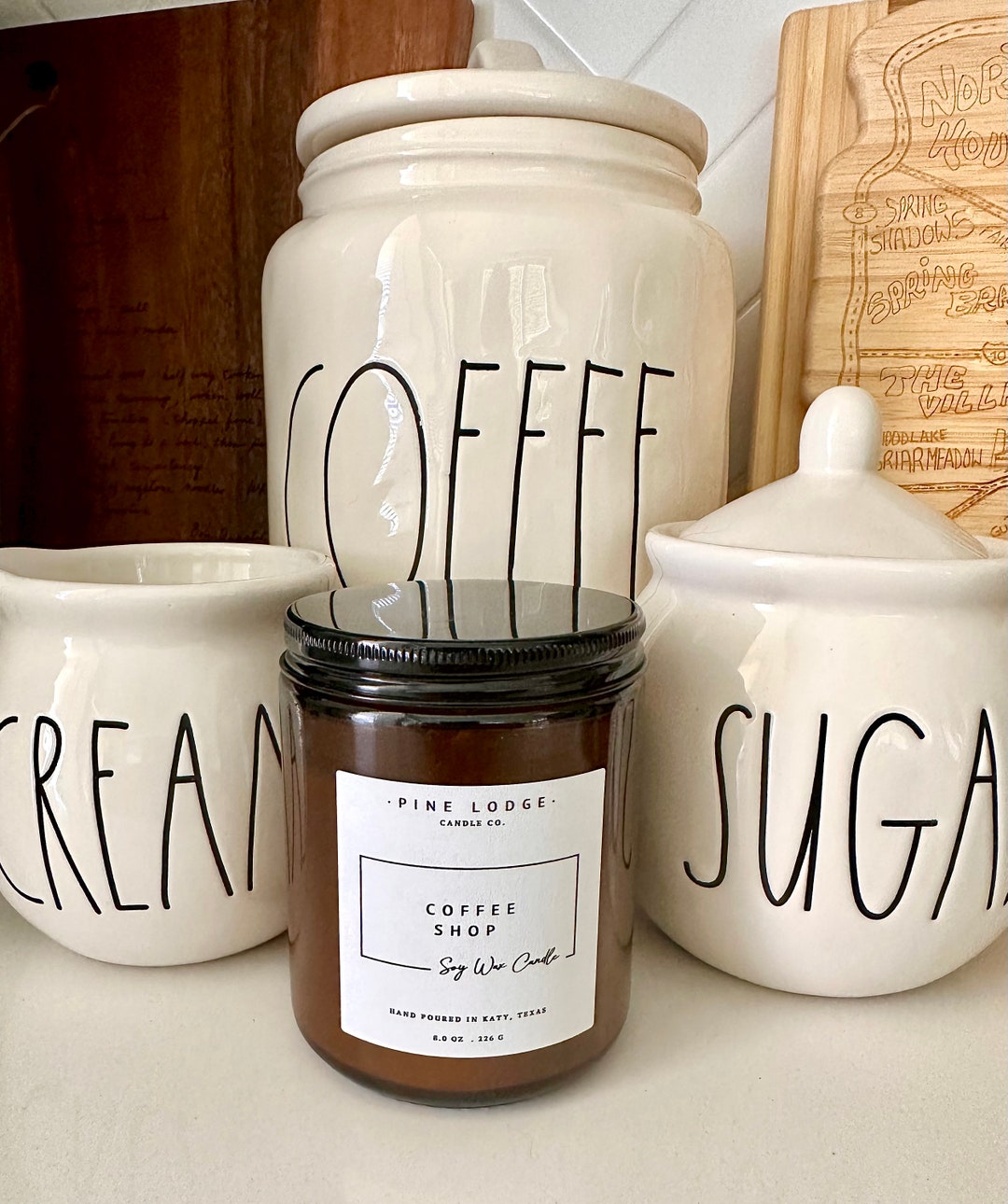 Coffee Shop Candle - Etsy