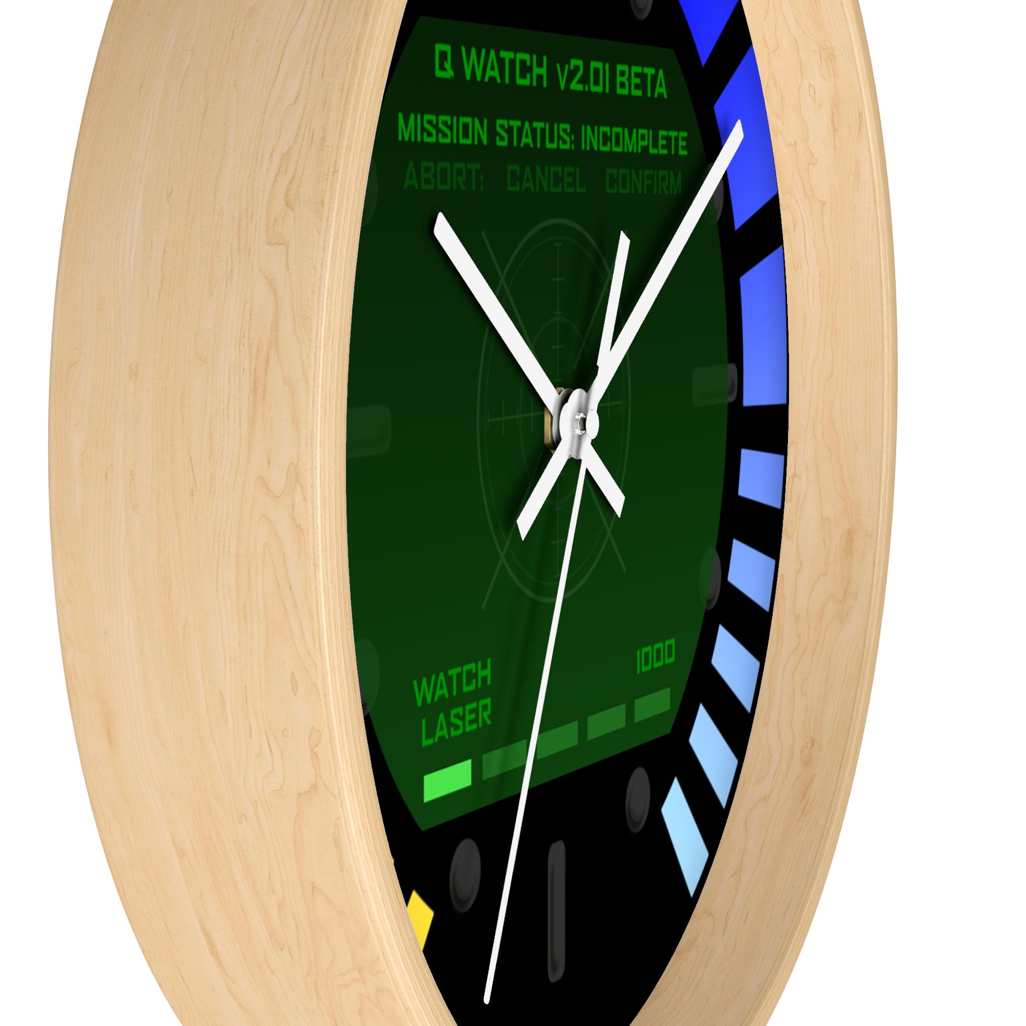 007 James Bond Goldeneye Wristwatch Style Wall Clock Unique, Silent ...