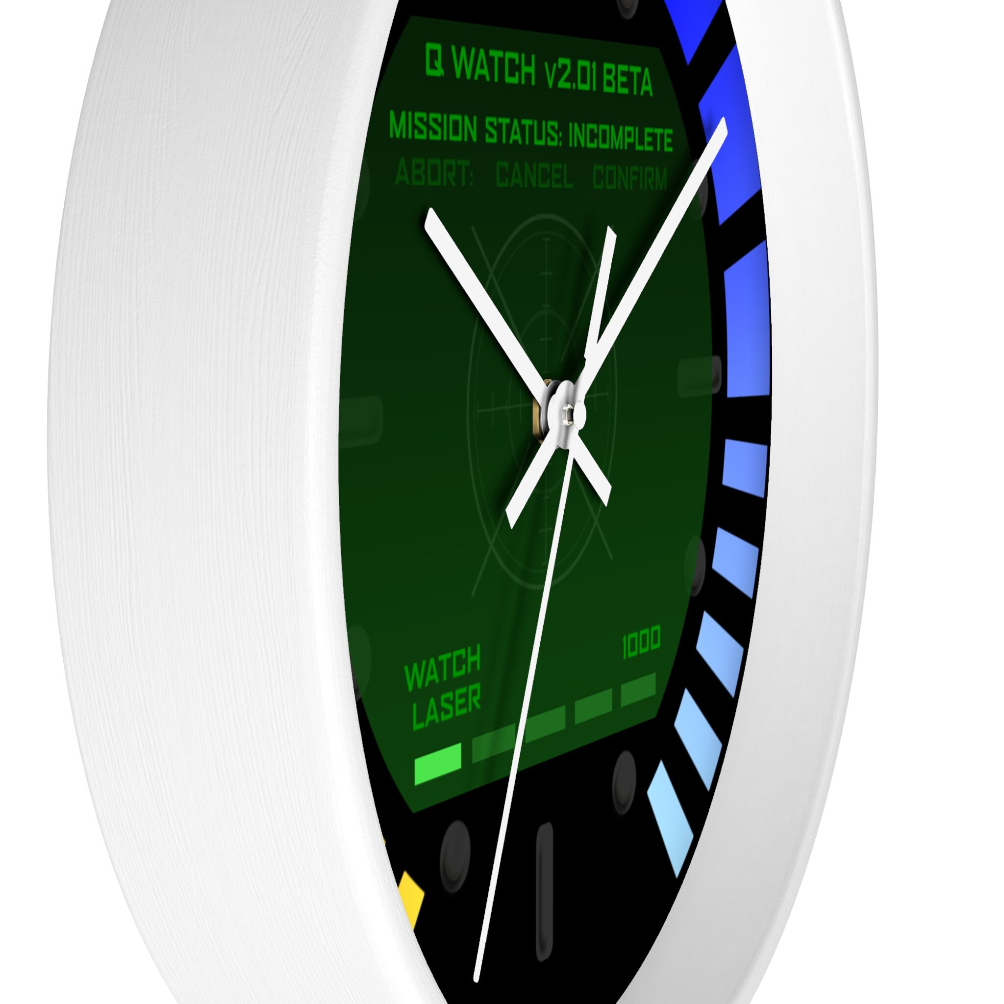 007 James Bond Goldeneye Wristwatch Style Wall Clock Unique, Silent ...