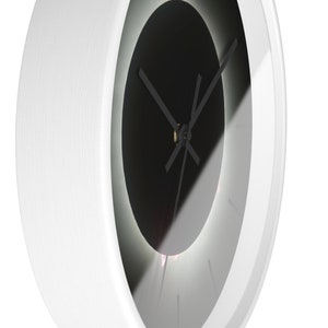 Total Solar Eclipse Commemorative Wall Clock Celestial Event Timekeeper ...