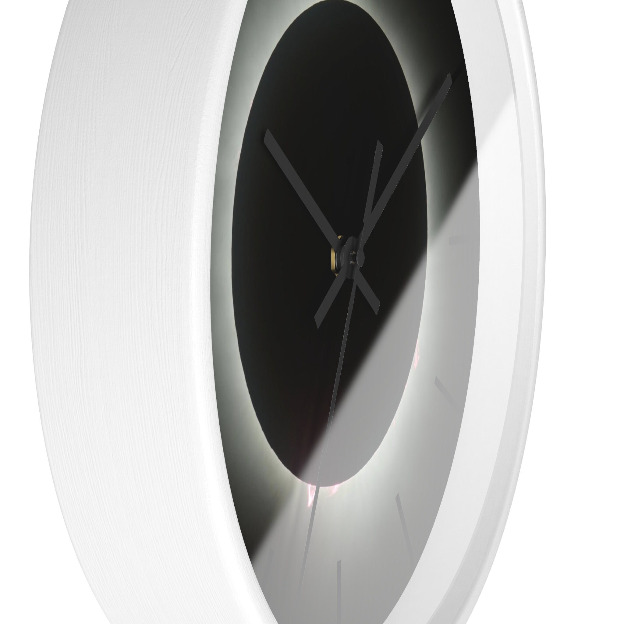 Total Solar Eclipse Commemorative Wall Clock Celestial Event Timekeeper ...