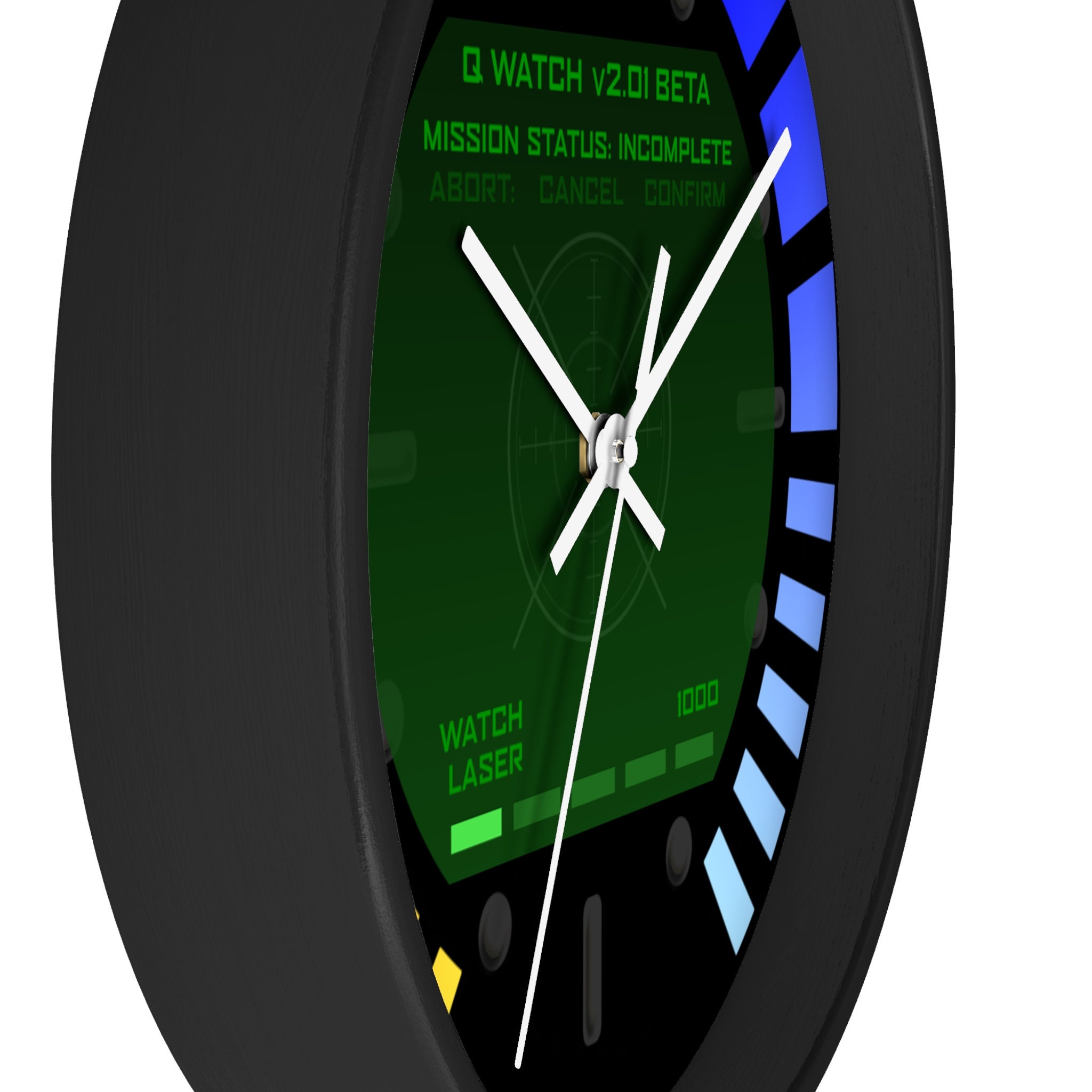 007 James Bond Goldeneye Wristwatch Style Wall Clock Unique, Silent ...