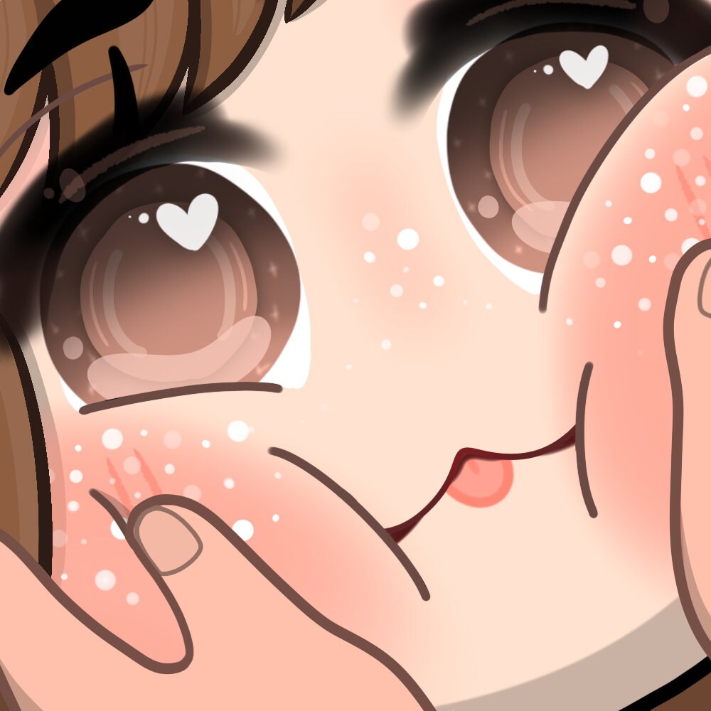 Squish YCH Emote Custom YCH Chibi Emote for Twitch/youtube/discord/kick ...