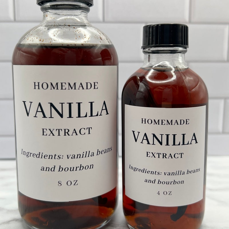 Vanilla Labels - Etsy