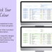 Digital Assessment Tracker Google Sheets Lavender Assignment - Etsy Australia