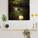 Full Moon Shining Over Southern River Bayou Canvas Painting - Etsy