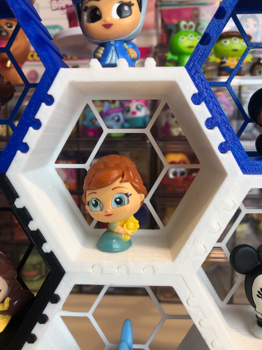 Hexagon Collector Shelf. - Etsy