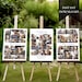 Memory Board Template, Funeral Picture Collage Sign Set Templates ...