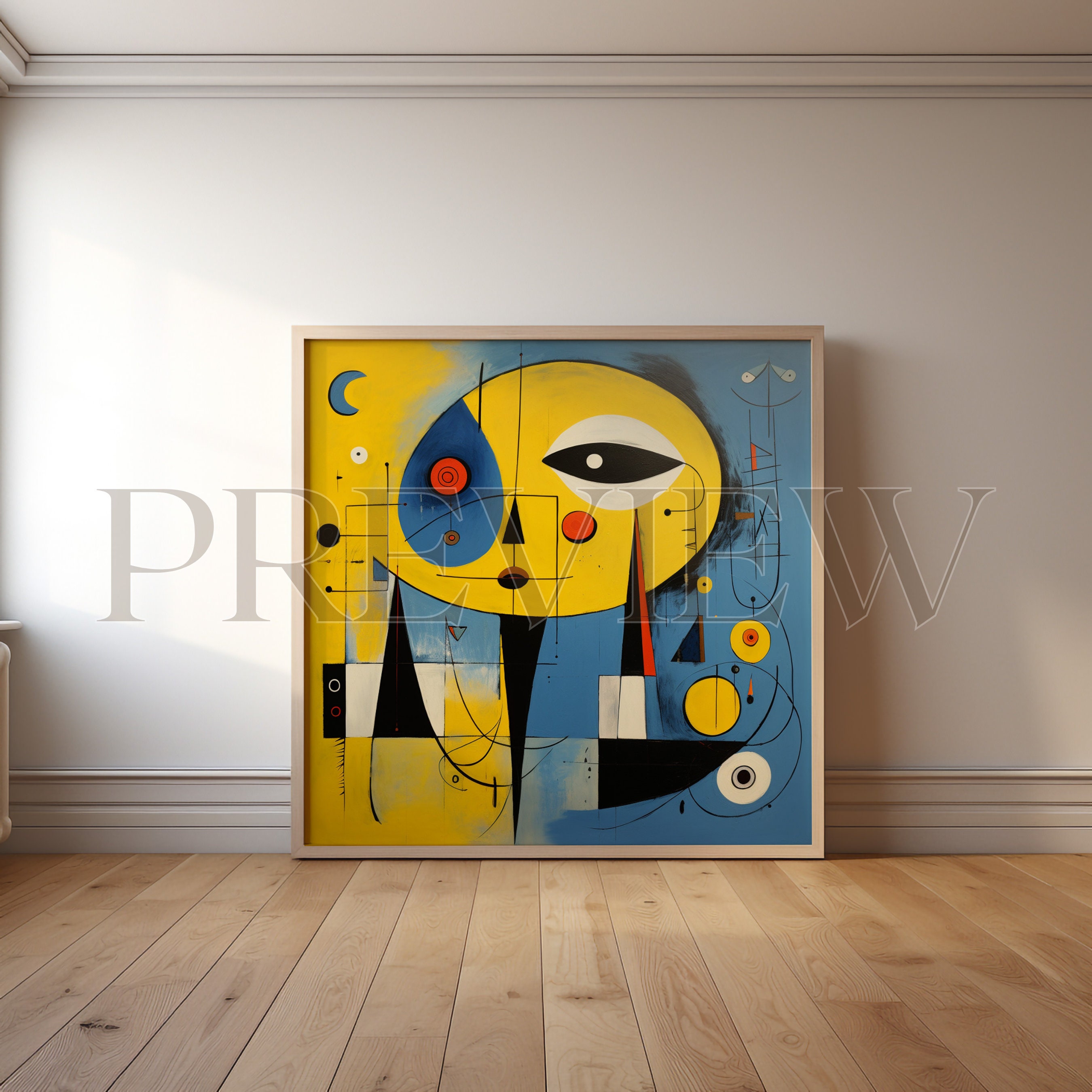 4 Square Frame Mockups | Wood Sign Mockup | Square Wood Frame | Poster ...