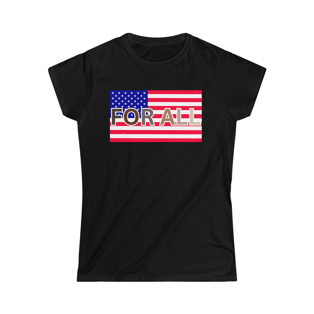 Women's Inclusive USA Flag for All Multicultural Skin Tones - Etsy