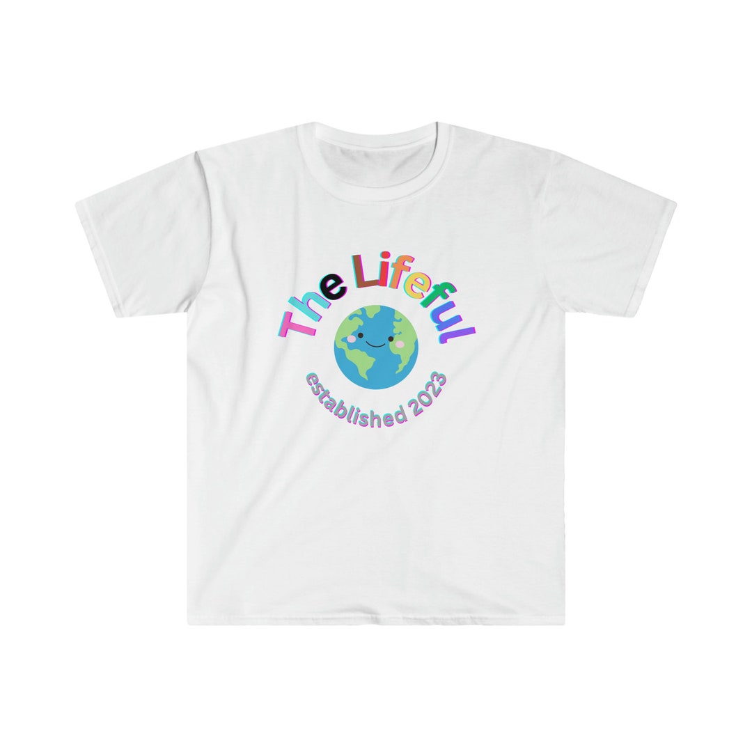 Unisex the Lifeful Logo Life Mindfulness Love Happiness - Etsy