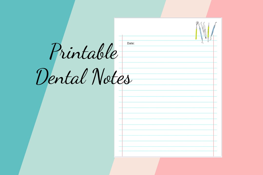 Digital Dental Notes | Dentistry Notes | Dental Hygiene Notes | Dental ...