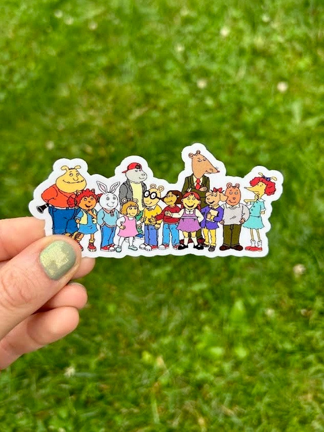 Arthur and Friends Sticker, Arthur, PBS Kids, Marc Brown, Childhood ...