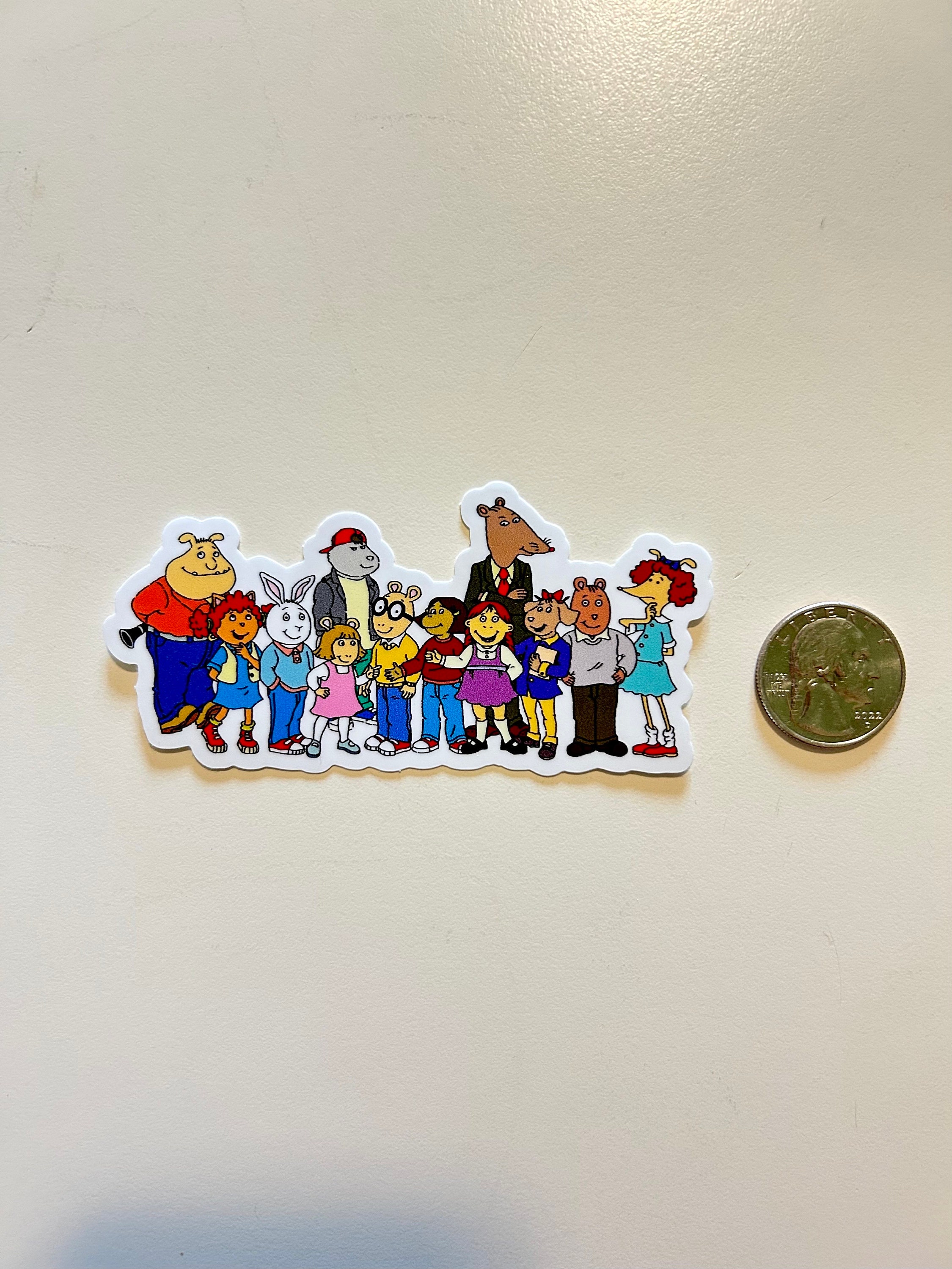 Arthur and Friends Sticker, Arthur, PBS Kids, Marc Brown, Childhood ...