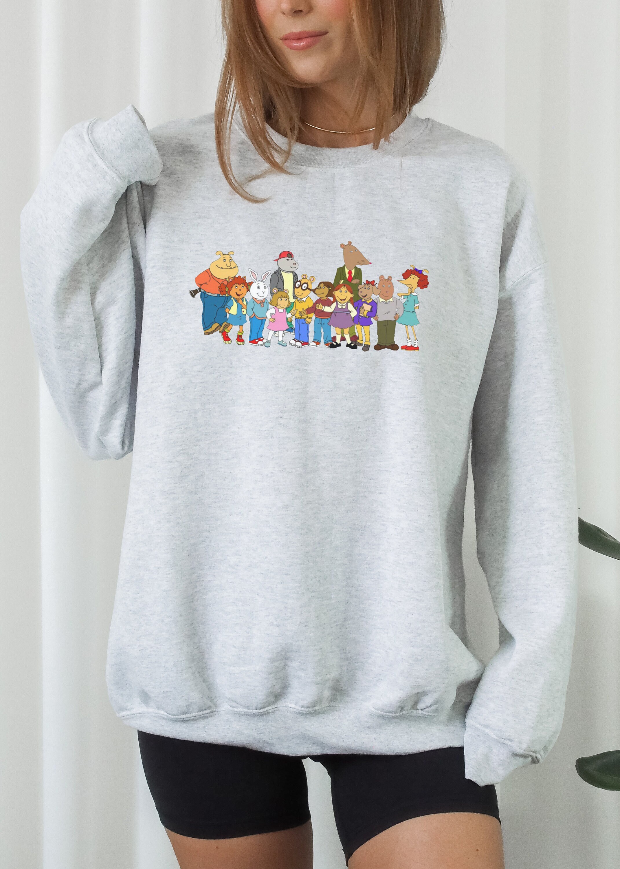 Arthur and Friends, PBS Kids, Unisex Crewneck Sweatshirt, Arthur, 90s ...