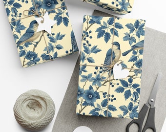 Bridgerton-inspired Wisteria Gift Wrap Elegant Regency Wrapping Paper ...