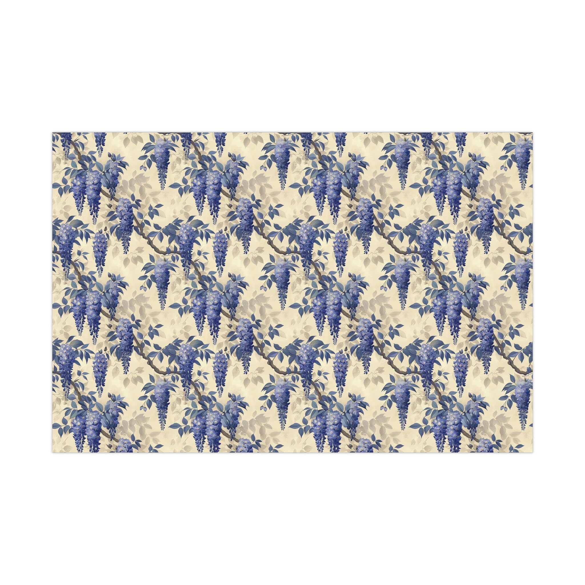 Bridgerton-inspired Wisteria Gift Wrap Elegant Regency Wrapping Paper ...