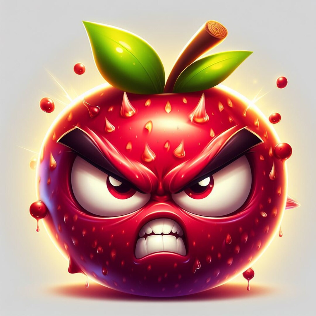 Angry Fruit Images - Etsy