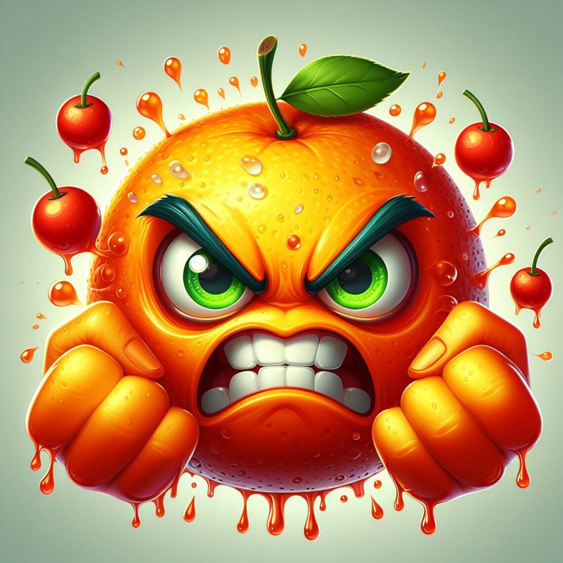 Angry Fruit Images - Etsy