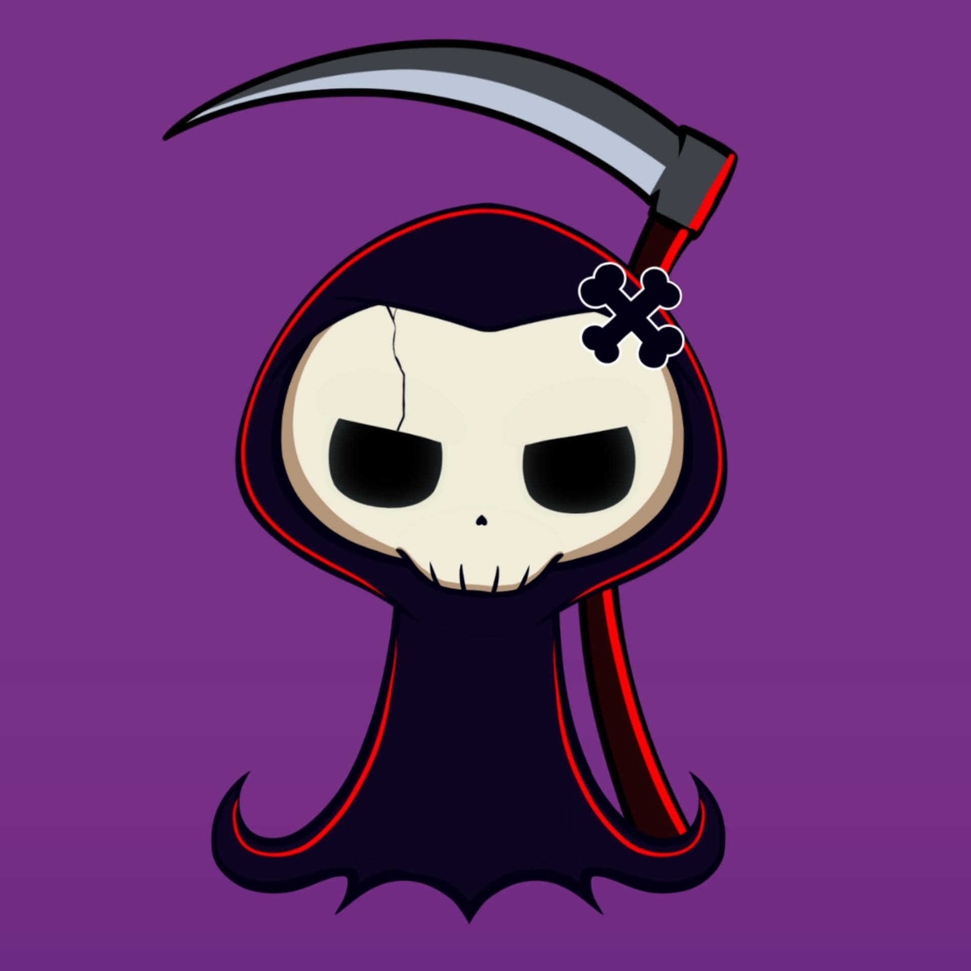 Hades Grim Reaper Rigged Live2dvtuber or TTS Pet for Vtube Studio - Etsy