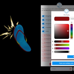 Chancla Bonk Slipper Slap Animated Vtuber Asset With Included Syncable ...