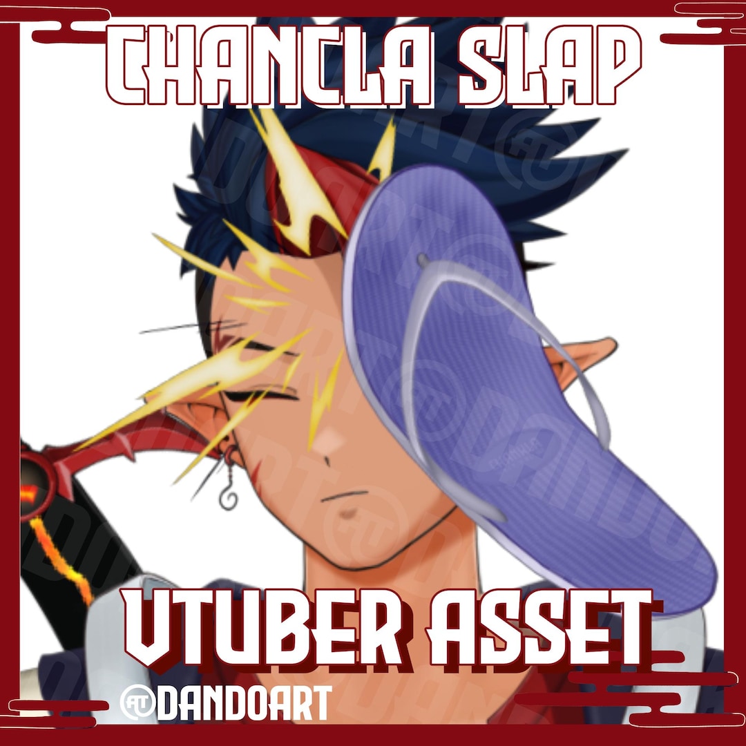 Chancla Bonk Slipper Slap Animated Vtuber Asset With Included Syncable ...
