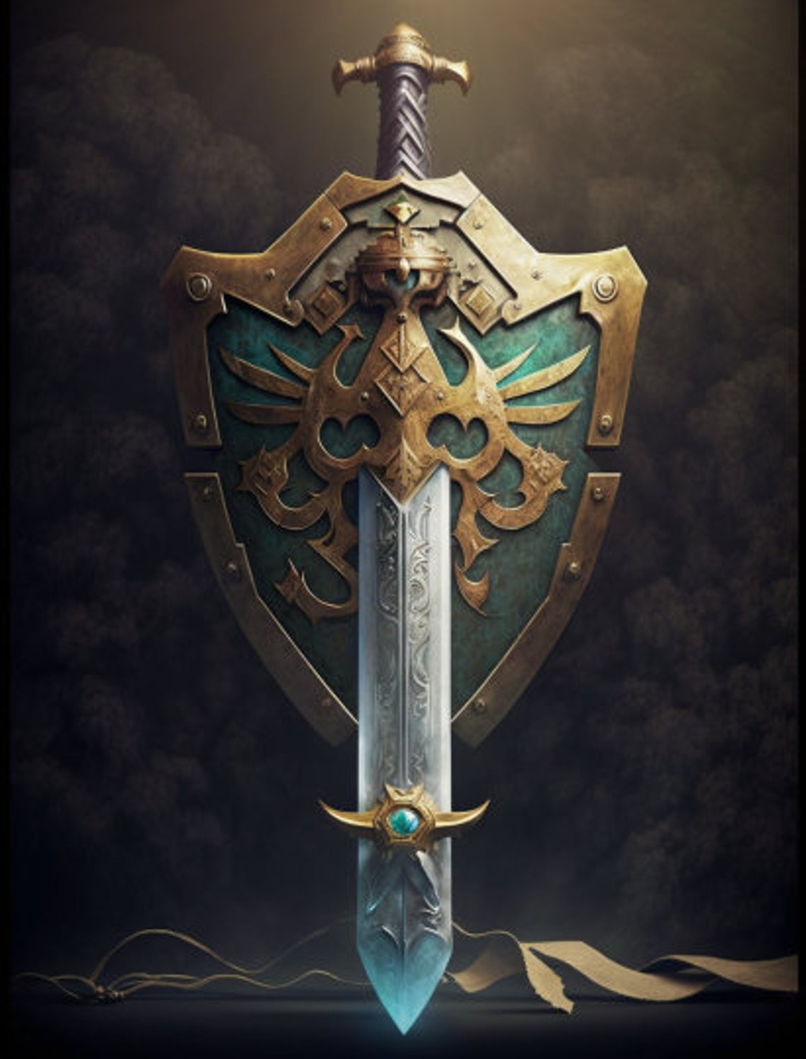 Legend of Zelda Master Sword - Etsy