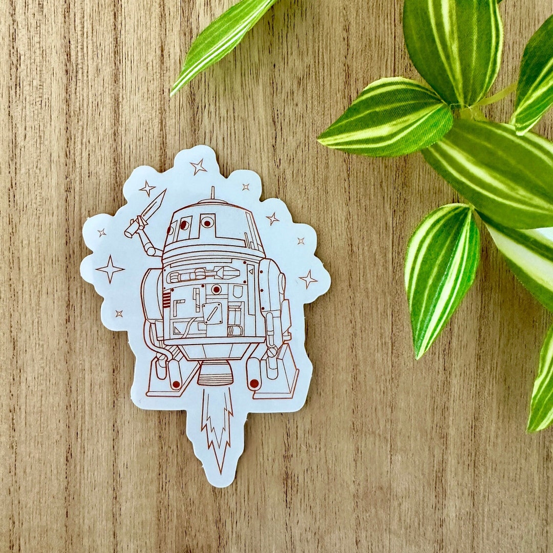Chopper Droid Sticker Cute Stickers Fandom Merch Star Wars Rebels ...