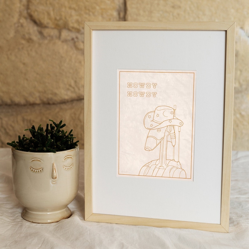 Cowboy Aesthetic Star Wars Inspired Minimalist Droid - Etsy