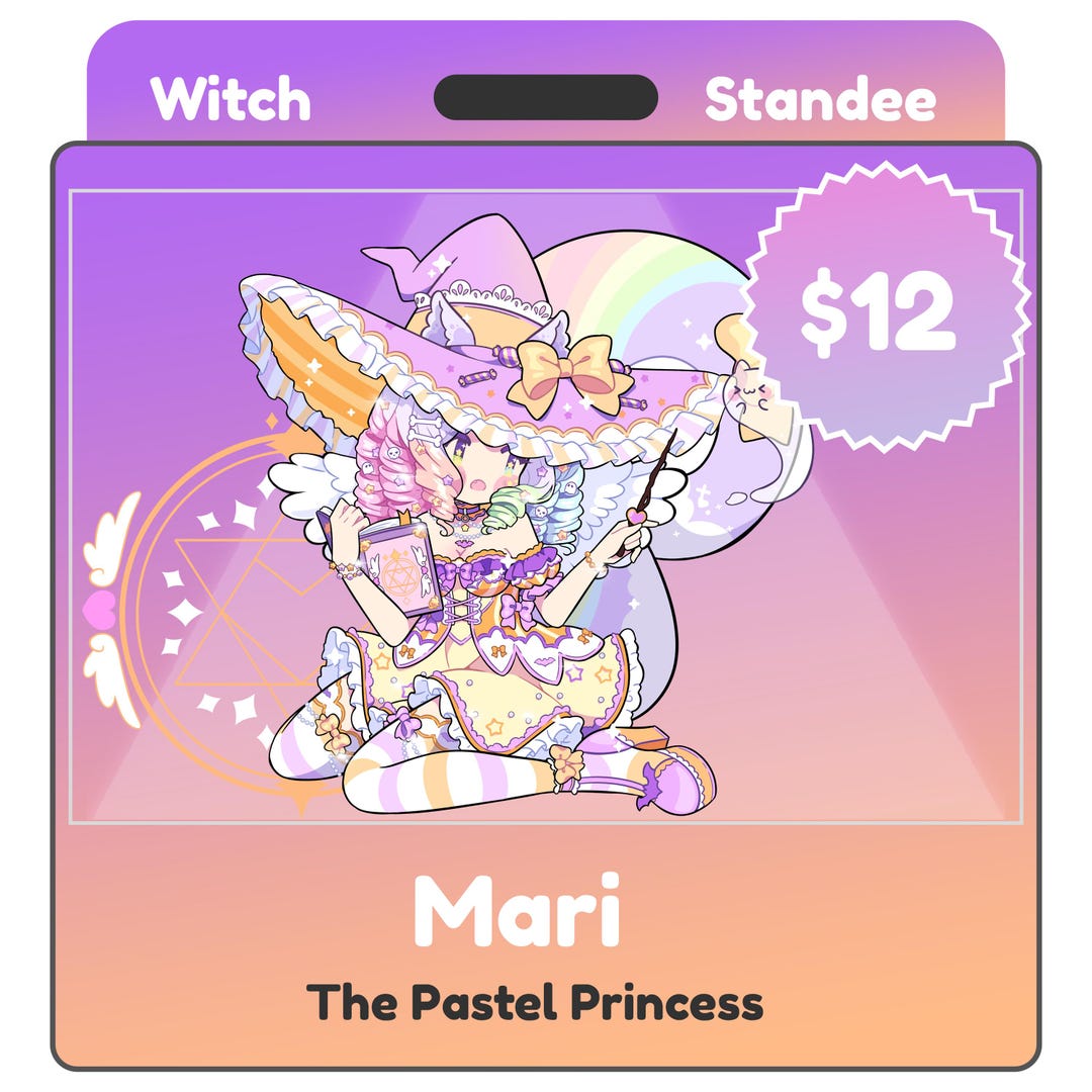 Witch Mari Standee - Etsy