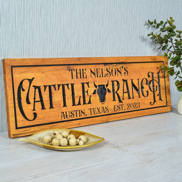 Ranch Sign - Etsy