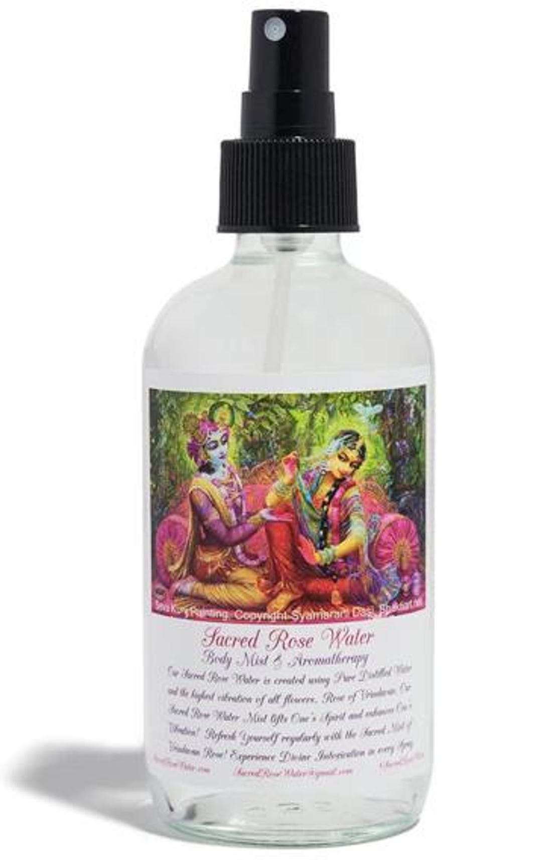 Sacred Rose Water 8 Oz Bottle - Etsy