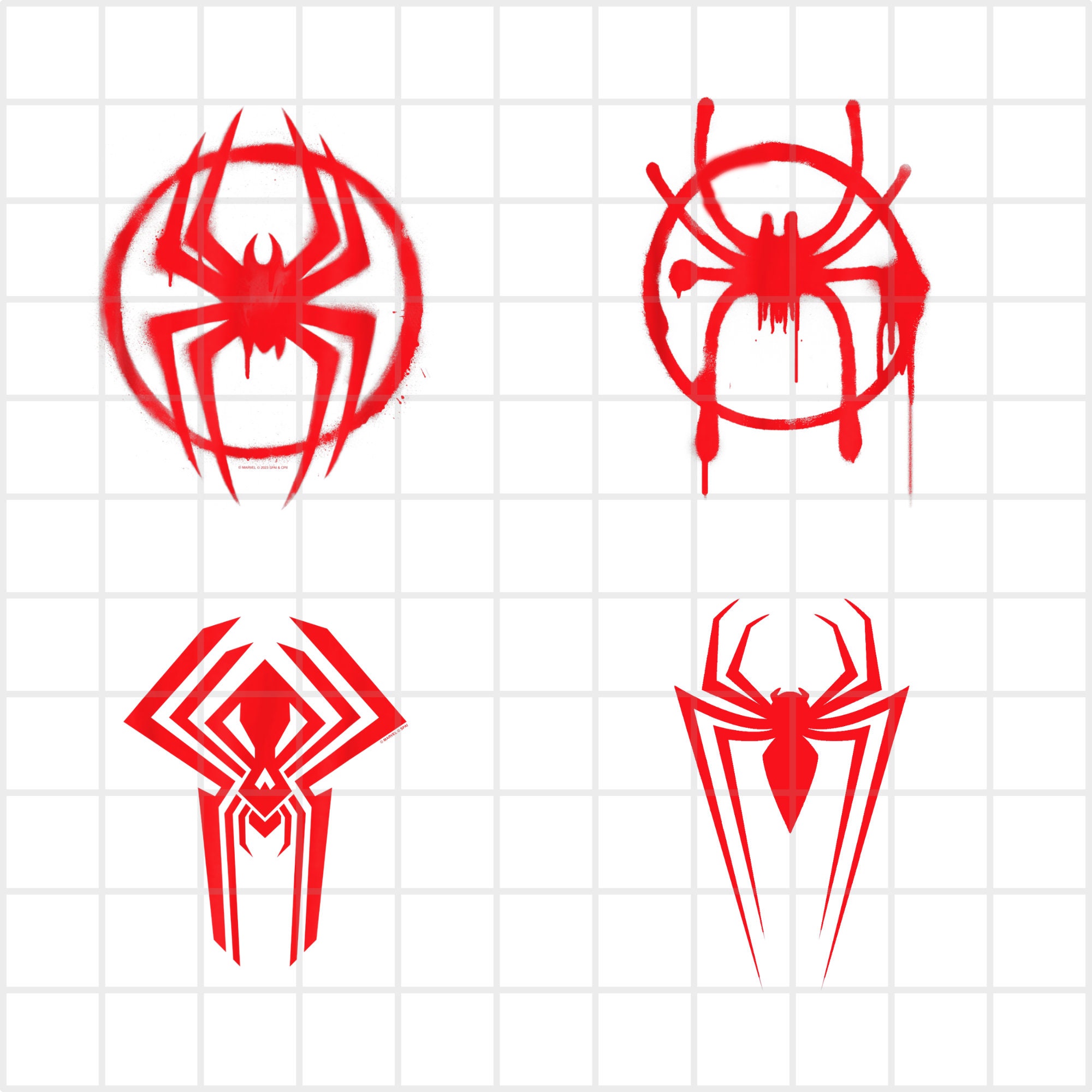 How To Draw Spiderman Symbol