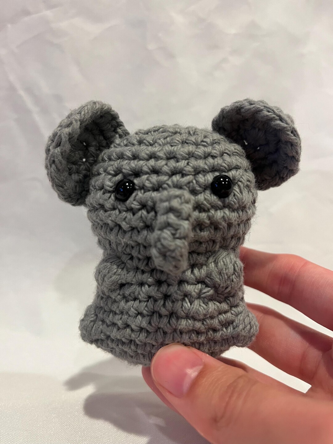 Mini Elephant Plush - Etsy