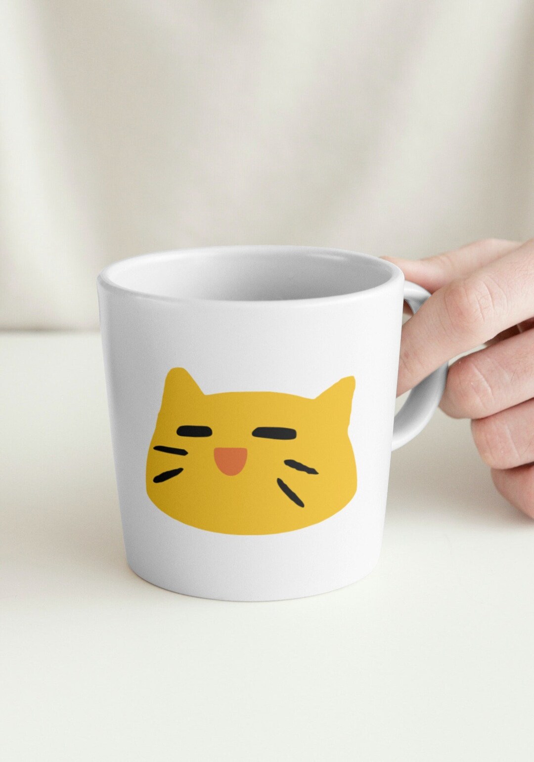 Blob Cat Mug / Emoji Mug / Discord Cat Mug / Blob Cat Coffee Mug / Cat ...