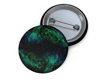 Space Pin Button - Etsy