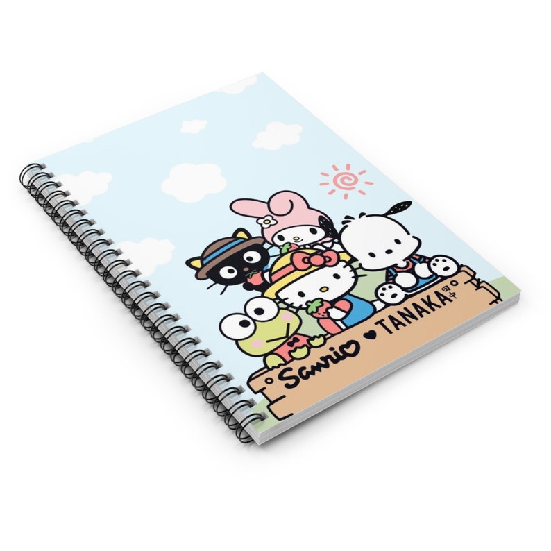 Spiral Notebook Ruled Line - Etsy