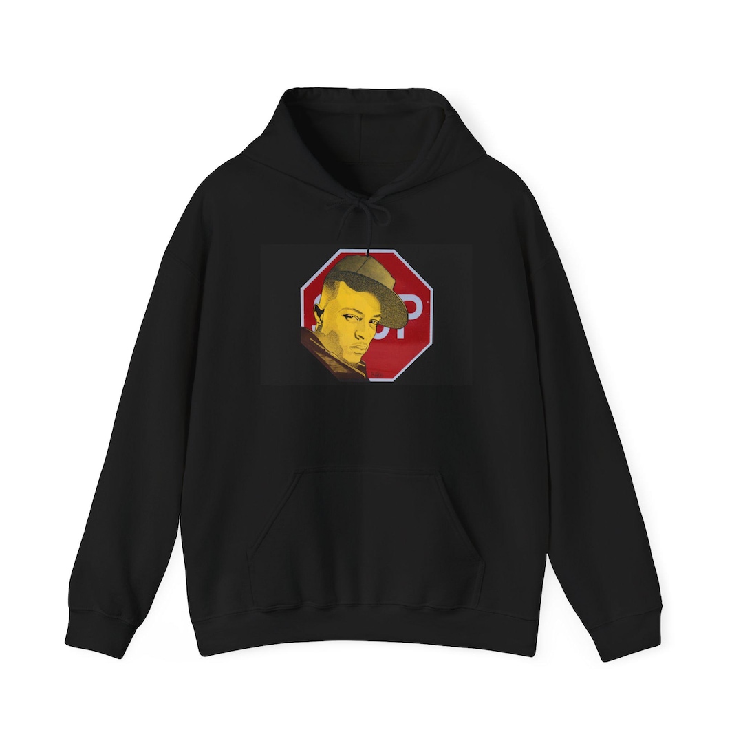T I Stop Sign Art Hoodie, Traffic Sign Sweatshirt, Red Stop Signal ...