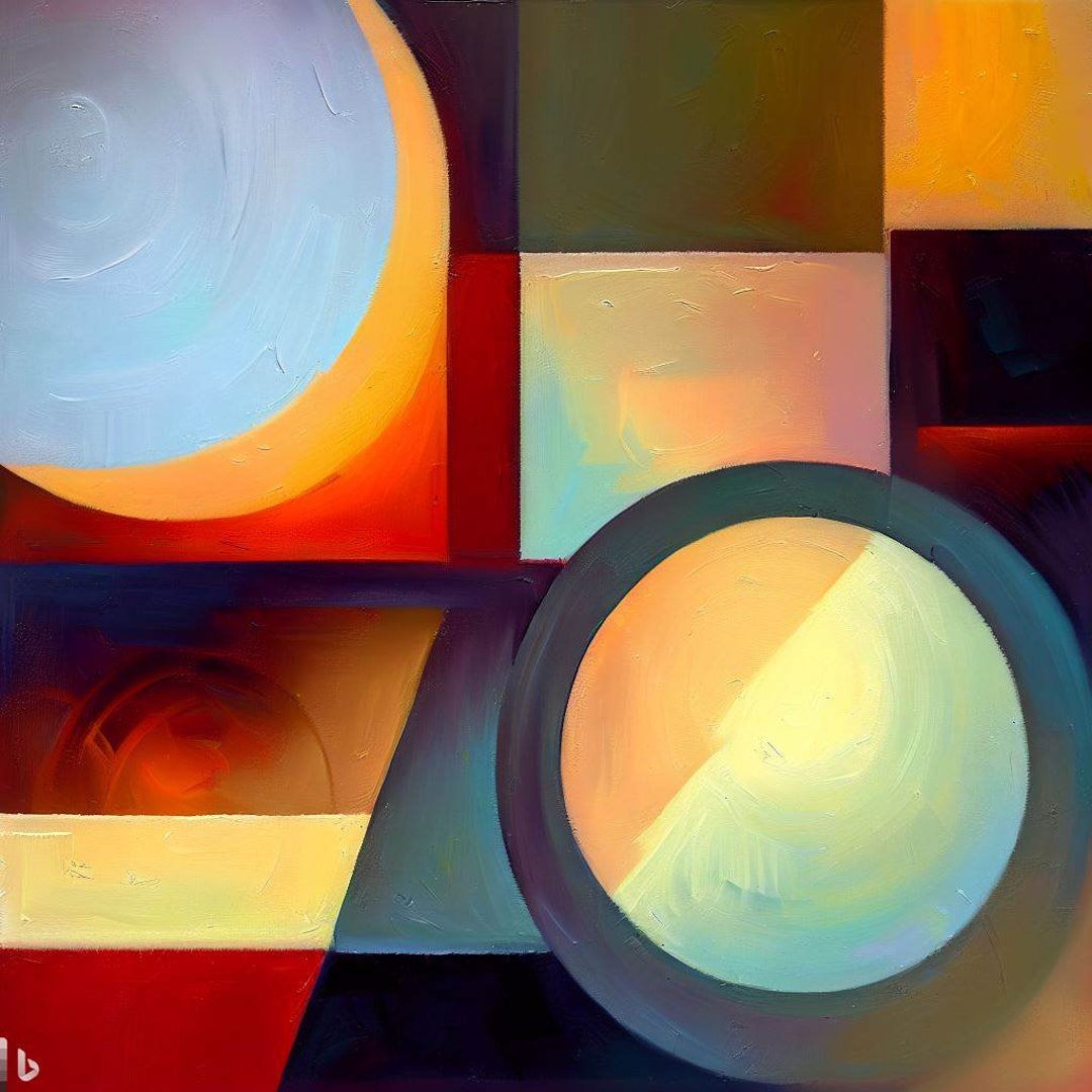 Abstract Art With Our Mesmerizing Poster, Circles and Structured ...