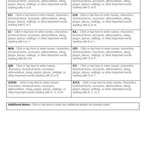 Proofreading Style Sheet - Etsy