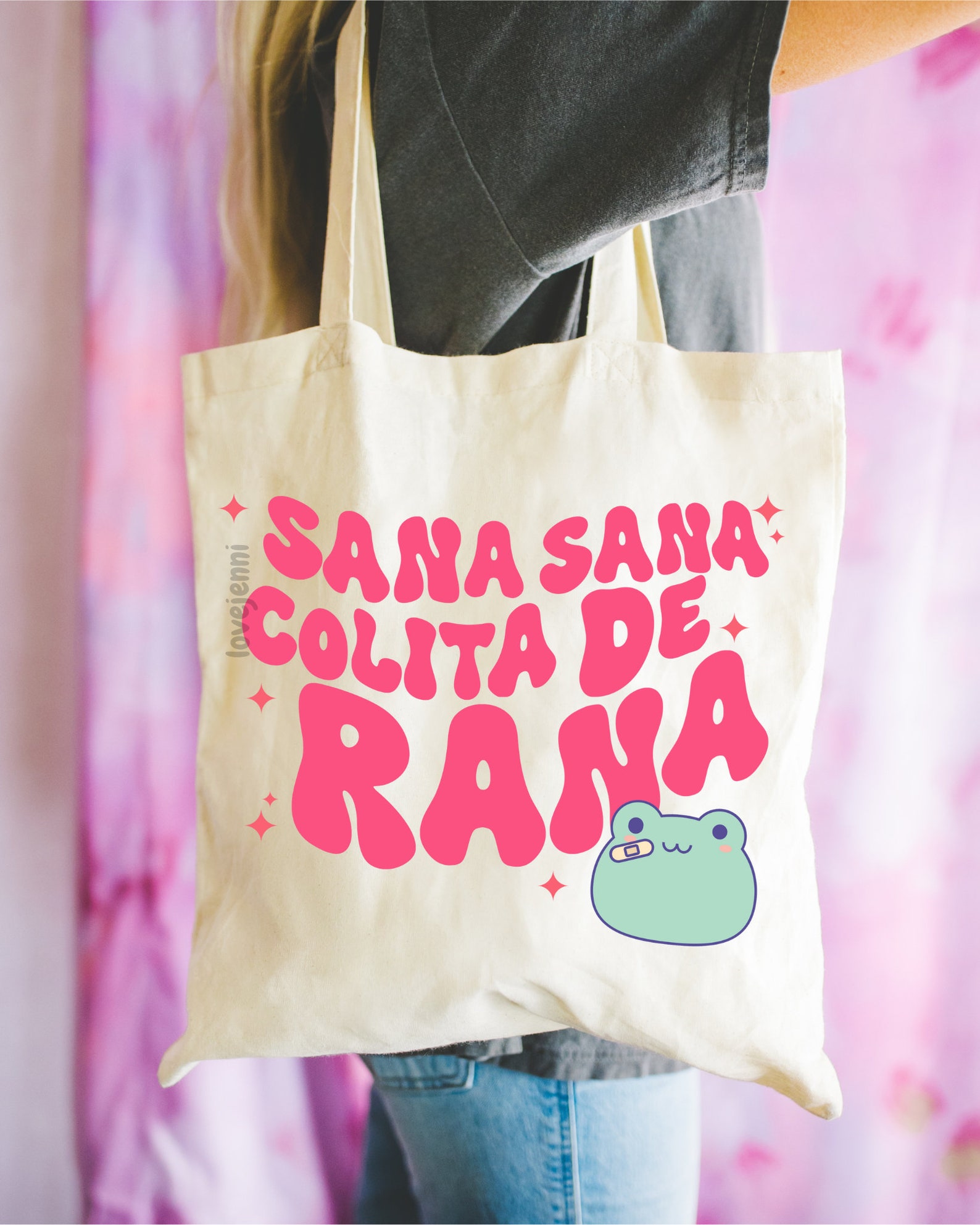 Sana Sana Colita De Rana Sana Sana Colita De Rana Tote Bag - Etsy